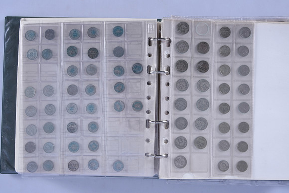 COIN ALBUM, including silver coins. Coins, Medals & Stamps - Coins ...