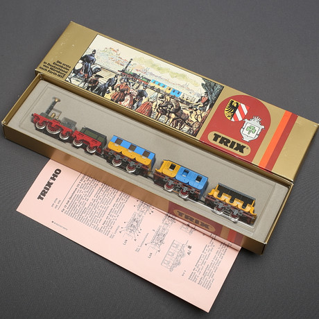 TRIX 1205 German train ADLER. original box. Toys - Auctionet