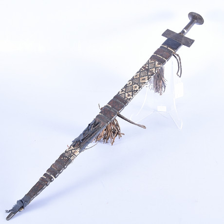 SWORD IN SHEATH, so-called Takouba, Tuareg, 18th-19th century. Weapons ...