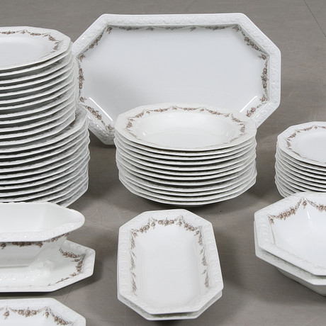TABLEWARE, 57 pieces, porcelain, "Maria" Rosenthal. Ceramics ...