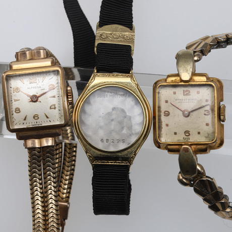 WOMEN'S BRACELET, Alprosa, Ernest Borel. Clocks & Watches ...