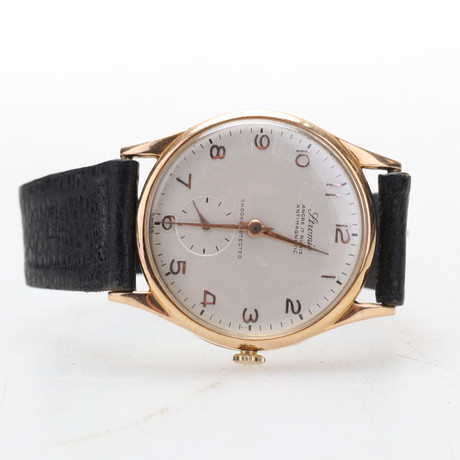 BRACELET WATCH, Stromic, Ancre 17 Rubis, Antimagnetic, 18 carats ...