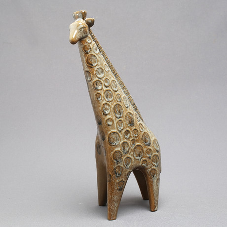 LISA LARSON. Giraffe, stoneware, from the series "Stora Zoo ...