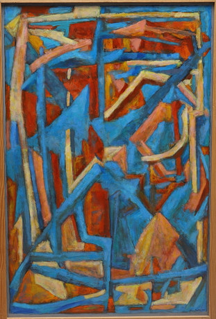 GÖRAN BENGTSSON. acrylic on Board, ''APOK'', signed reverse, dated 1975 ...