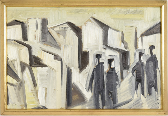 STIG THIDERMAN. Attributed to. Oil on Board. Art - Paintings - Auctionet