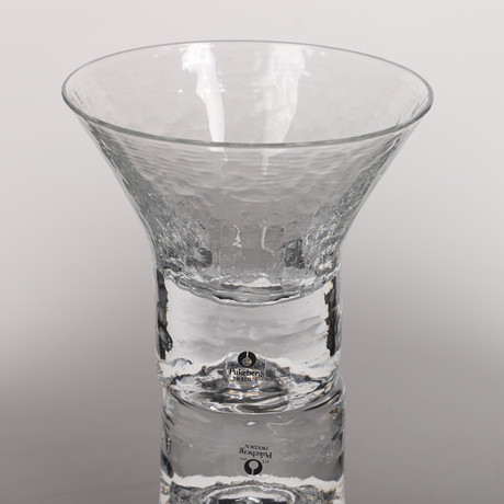 GÖRAN WÄRFF. Cocktail glasses, 15 pieces, "Rustica", Pukeberg. Glass ...