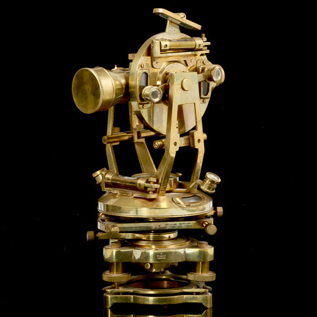 THEODOLITE, brass, Stanley, London, early 20th century. Collectables ...