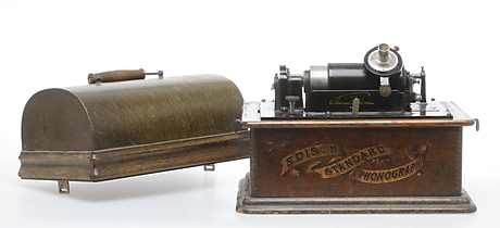 PHONOGRAPHER, Thomas A Edison, USA, early 20th century. Collectables ...