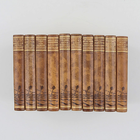 BOOKS, Albert Engström, 10 volumes, 1950s. Books, Maps & Manuscripts ...