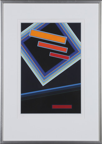 PETER FREUDENTHAL. Färglitografi, signerad, numrerad 62/150 samt ...