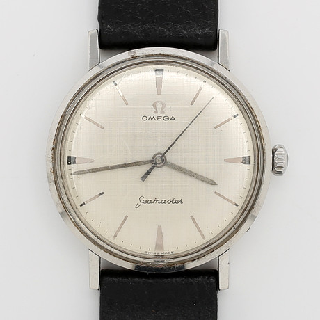 ARMBANDSUR, stål, Omega Seamaster, omkring 1960-tal. Klockor & Ur ...