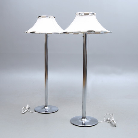 GOLVLAMPOR ett par, "Anna", Anna Ehrner, Ateljé Lytan Åhus. Belysning ...