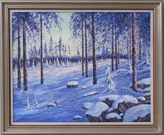 STURE JOHANSSON. Oil on canvas, signed. Art - Paintings - Auctionet