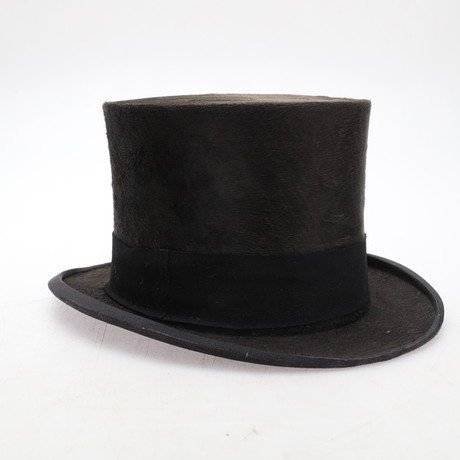 TOPPHATT samt ask. Vintagekläder & Accessoarer - Auctionet