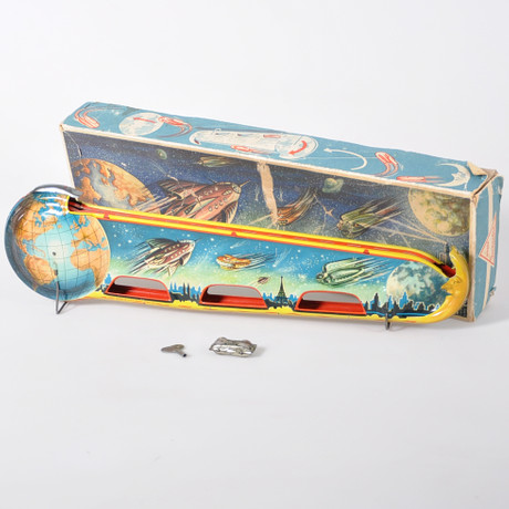 MONDBAHN 262 (TERRA LUNA, METEOR EXPRESS) BY TECHNOFIX 1951 MED BOX. Leksaker - Auctionet