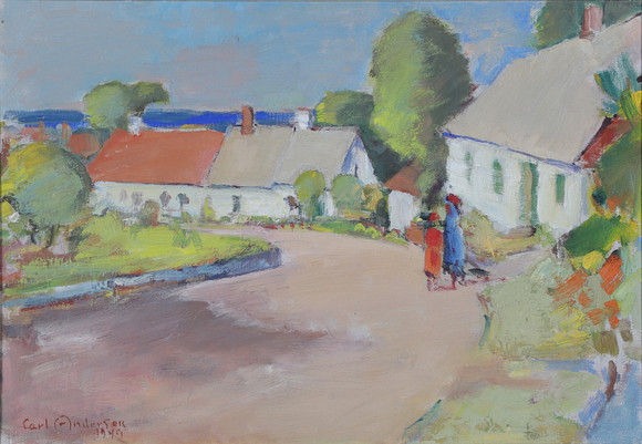 CARL ANDERSON. oil on canvas, signed and dated 1949. Art - Paintings ...