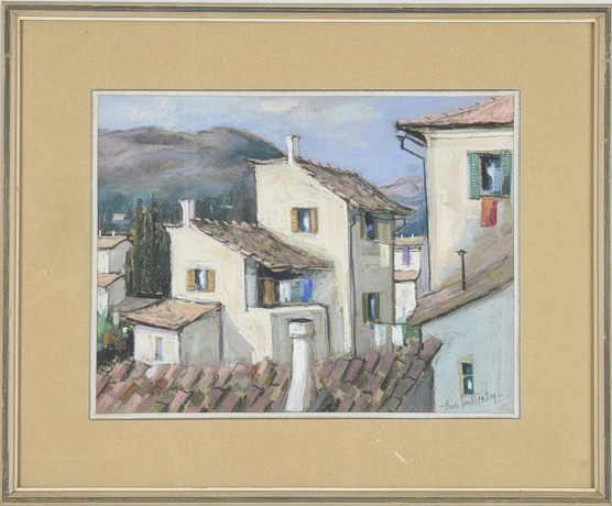 KARL SUNDSTRÖM. Pastell. Konst - Måleri - Auctionet