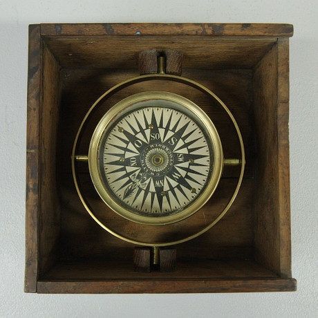 KOMPASS, G.W Lyth, Stockholm. Övrigt - Teknika & Nautika - Auctionet