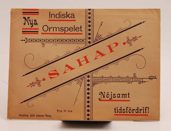 SÄLLSKAPSSPEL. SAHAP Nya indiska ormspelet. Böcker, Kartor ...