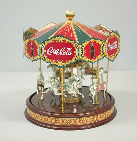 COCA COLA. Musical Carousel, The collector's edition, Franklin Mint ...