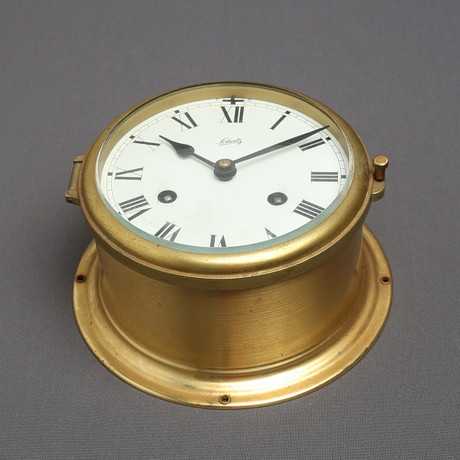 SHIP'S CLOCK, brass, Schatz, 1900s. Clocks & Watches - Wall Clocks ...