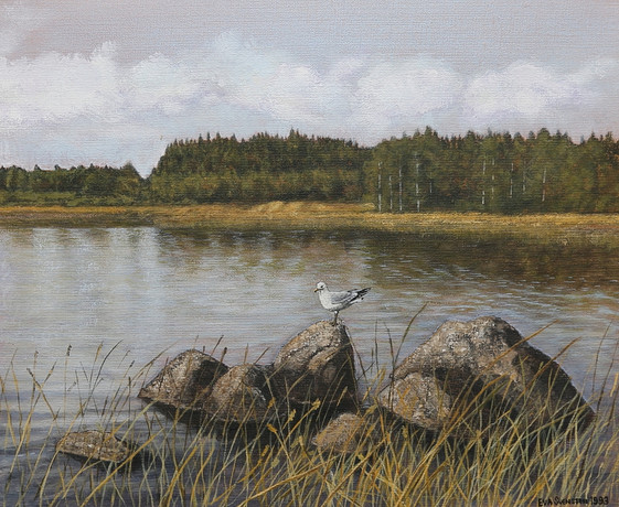 EVA SVENSSON. Oil on canvas, signed and dated 1993. Art - Paintings ...