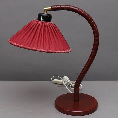 BORDSLAMPA, trä, Markslöjd. Belysning & Lampor - Bordslampor - Auctionet