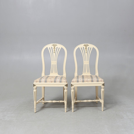 STOLAR, ett par, Axet modell, 1900-tal. Möbler - Fåtöljer & Stolar ...