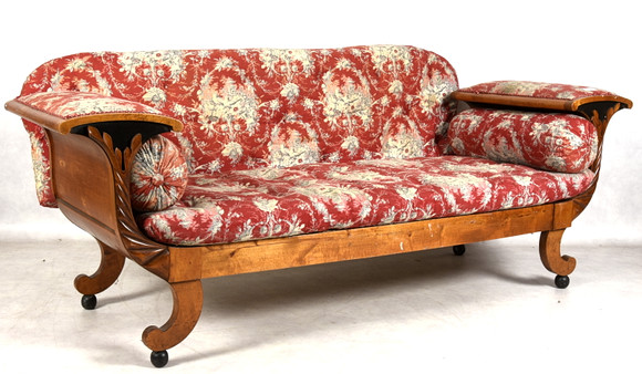 SOFA, empire, marked AES:H, Andreas Ericson Hassungared, 19th century ...