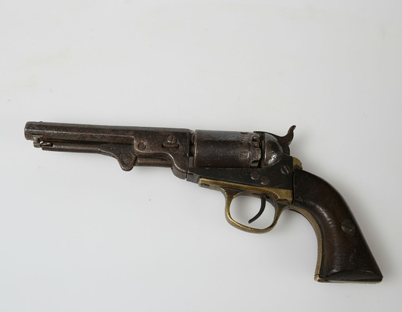 BLOCK REVOLVER, Colt type, circa 1860. Weapons & Militaria - Guns ...
