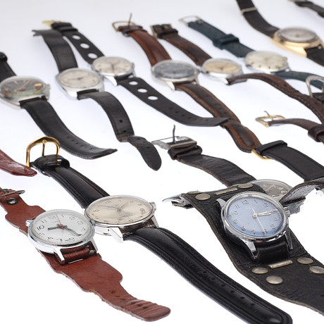 WRIST WATCH, 20 pcs, Venus, Eweco, Lagonda, Certina, Brixon, Tärnan ...