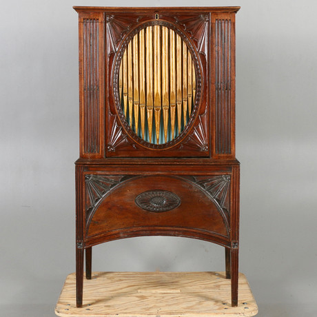 CABINET, Art Nouveau, converted into a puppet theater, 20th century ...
