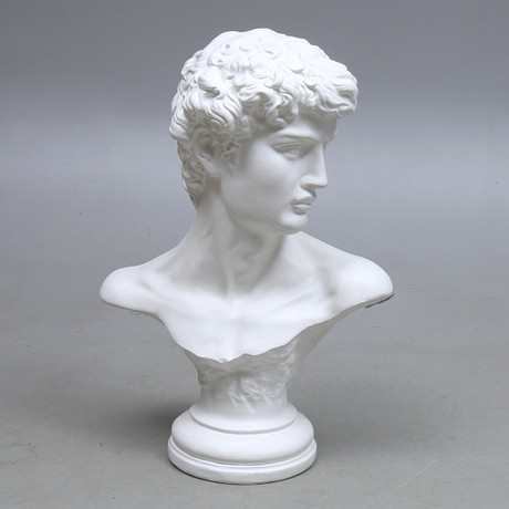 BYST, gips, David, 2000-tal. Konst - Skulptur - Auctionet
