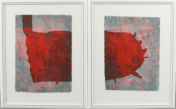 LARS RYLANDER. 2 graphic sheets, one sheet signed. Art - Engravings ...