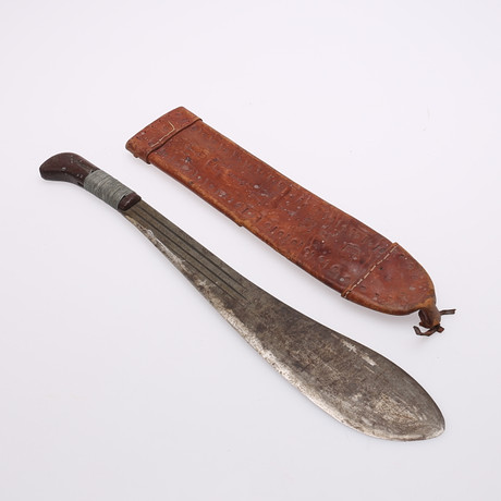 MACHETE/KNIV, Trinidad. Vapen & Militaria - Blankvapen - Auctionet