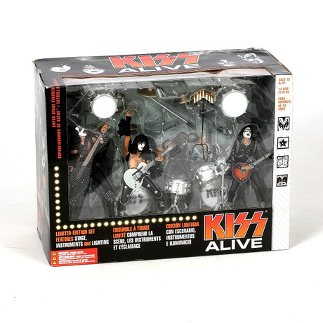 COLLECTION BOX, Kiss Alive, McFarlane Toys, 2000s. Toys - Auctionet