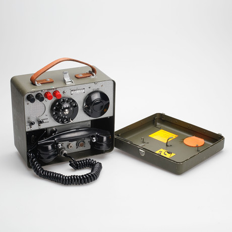 FIELD TELEPHONE, Marked Air Force. Collectables - Technica & Nautica ...