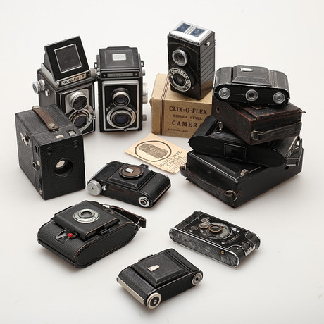 CAMERAS, 12 pcs, mid 20th century. Photo, Cameras & Lenses - Cameras ...