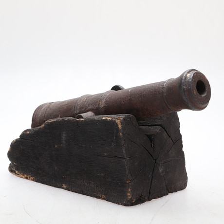 KANON, "signalkanon",gjutjärn,Hellefors Bruk,tidigt 1800-tal. Vapen ...
