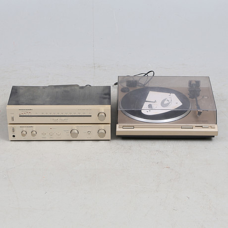 STEREO SYSTEM MARANTZ, 3 PARTS. Miscellaneous - Technica & Nautica ...