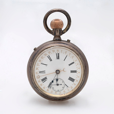 Silver pocket watch, late 19th Century. Clocks & Watches - Pocket ...