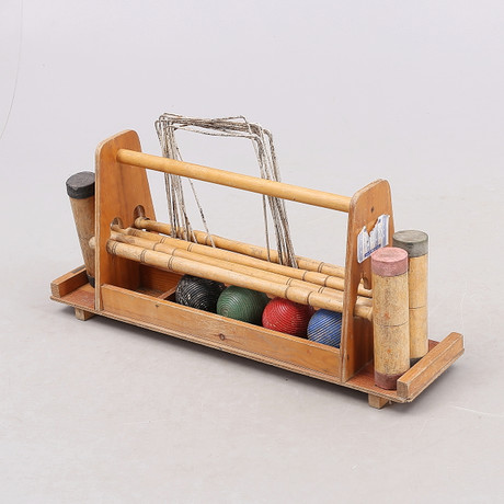 CROCKET GAME, "Roque" AB Modul, Scania's Fagerhult, mid-20th century ...