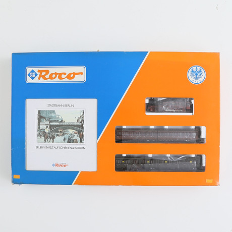 TRAIN SET, Roco, Stadtbahn Berlin, 1900s. Toys - Auctionet