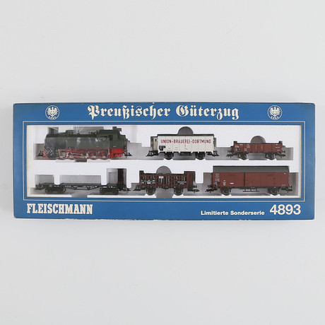 TRAIN SET Fleischmann 4893, Limited edition, circa 2000. Toys - Auctionet