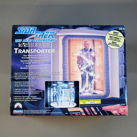 STAR TREK the next generation transporter BANDAI1993. Leksaker - Auctionet