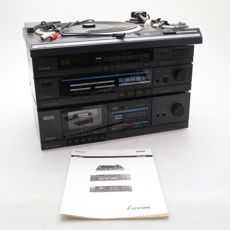LUXOR, 3 delar, system 9000. Övrigt - Modern Teknik & Elektronik ...