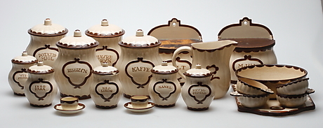 CERAMIC OBJECTS, 20 parts, Pyro, Gustavsberg. Ceramics & Porcelain ...