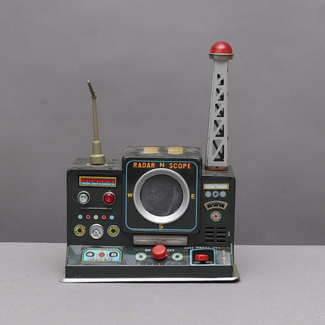 RADAR STATION, lithographed sheet, Modern toys, Japan, 1950s/60s. Toys ...