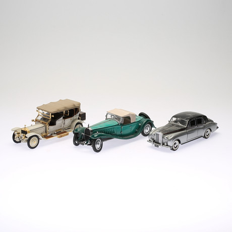 MODEL CARS, 3 pcs, Franklin Mint. Toys - Auctionet