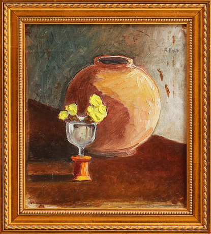 RAGNAR FALK. RAGNAR FALK. still life, oil, signed R. Falk. Art ...
